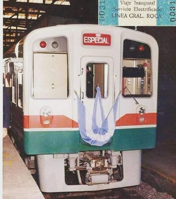 SE CUMPLIERON 37 AÑOS DE LA ELECTRIFICACIÓN DEL FERROCARRIL ROCA ...